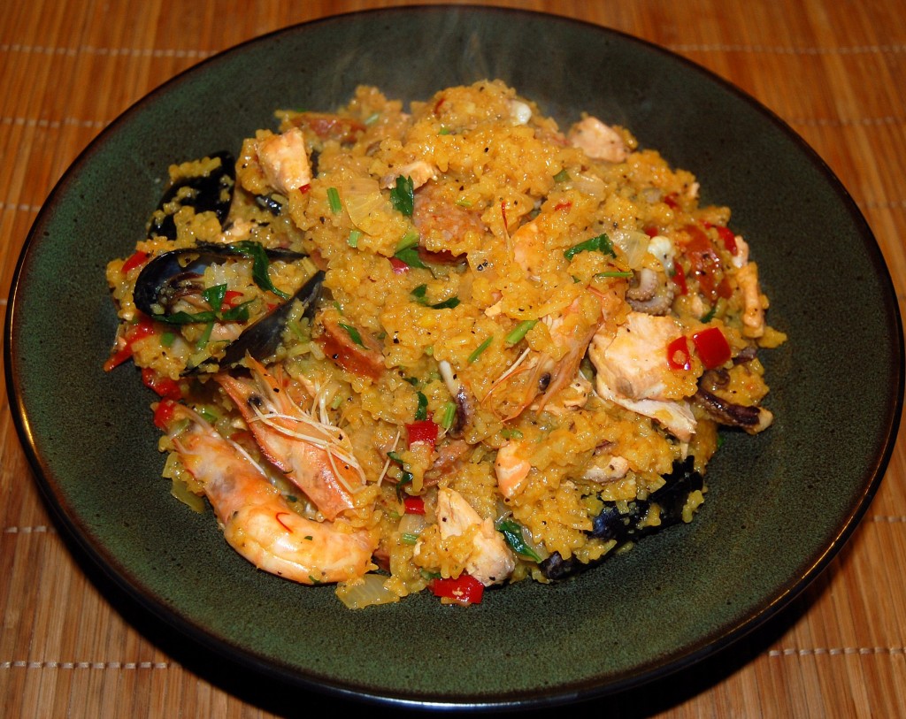 Seafood Paella - Perfect Health Diet | Perfect Health Diet